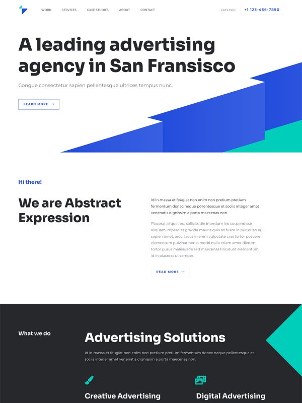 Best Advertising Agency Website Templates - Shop Exertpro