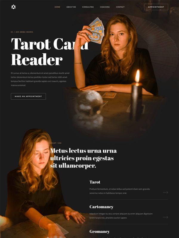 Tarot Card Reader - Shop Exertpro